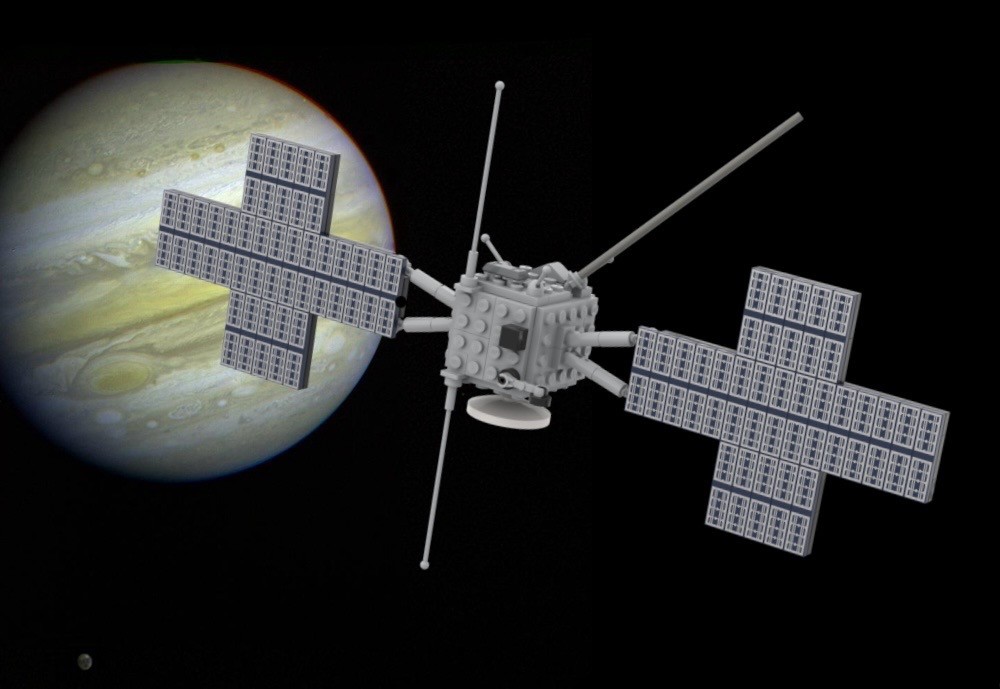 LEGO MOC (OLD) JUpiter ICy moons Explorer Spacecraft by OrchardBuilds ...