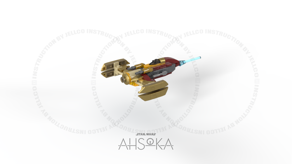 LEGO MOC Micro Shin Hati's Starfighter & Squadron by jellco ...