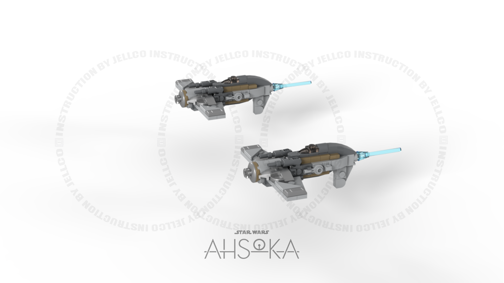 LEGO MOC Micro Shin Hati's Starfighter & Squadron by jellco ...