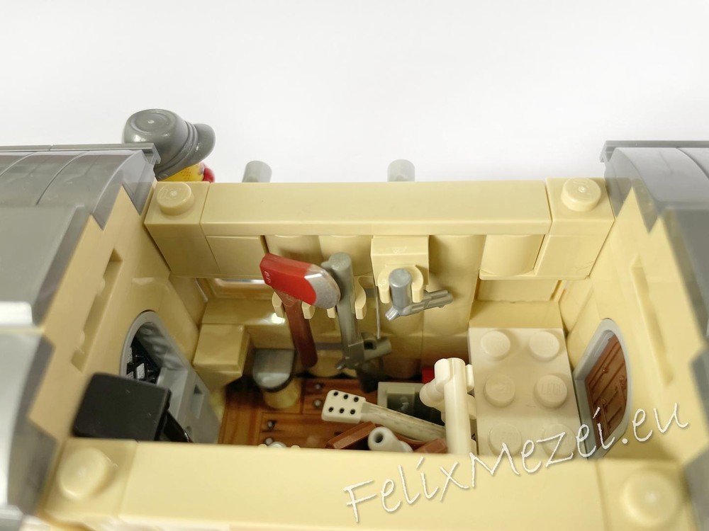 LEGO MOC-159156 Caboose (Rio Grande inspired) Train Carriage by Felix ...