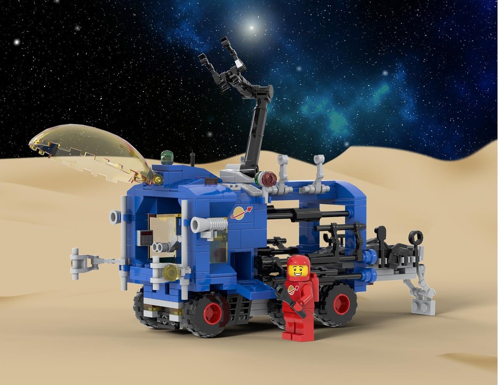 LEGO MOC Space Engineer Truck by Legocionado | Rebrickable - Build with ...