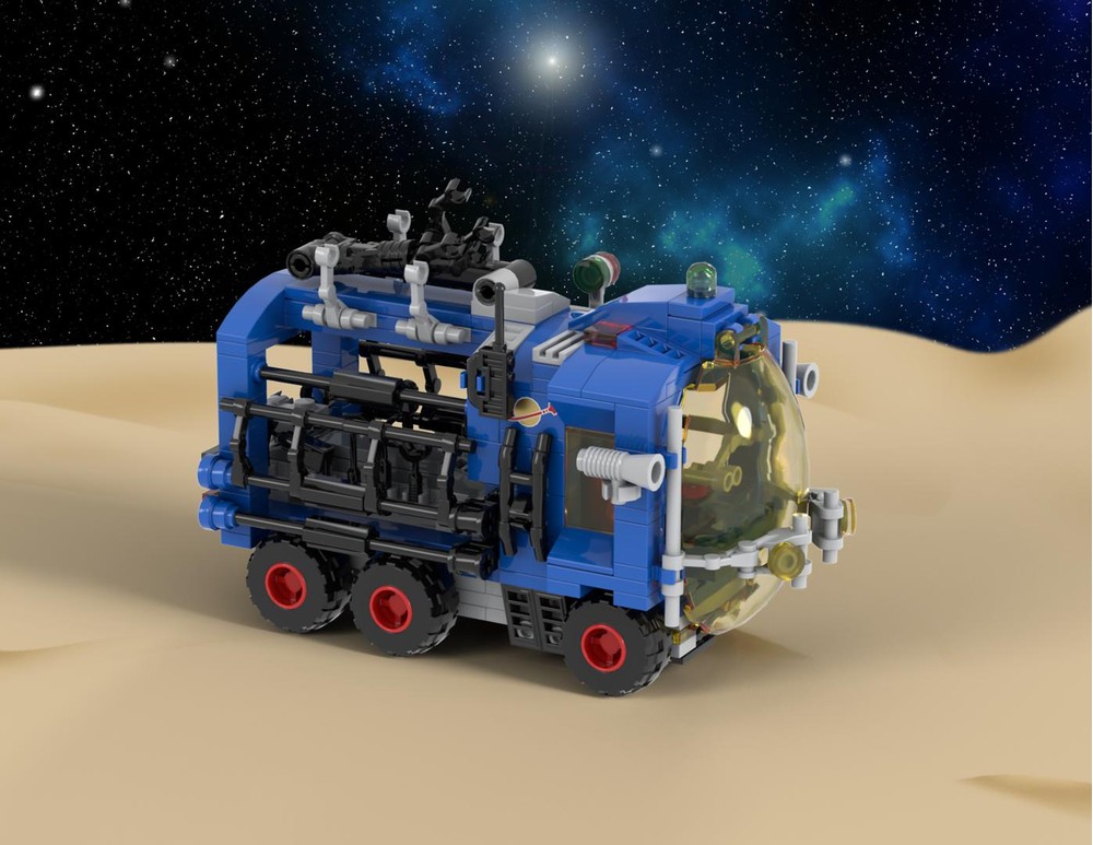 Lego Moc Space Engineer Truck By Legocionado Rebrickable Build With