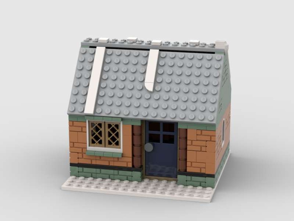 LEGO MOC Small building by TheMightySumo | Rebrickable - Build with LEGO