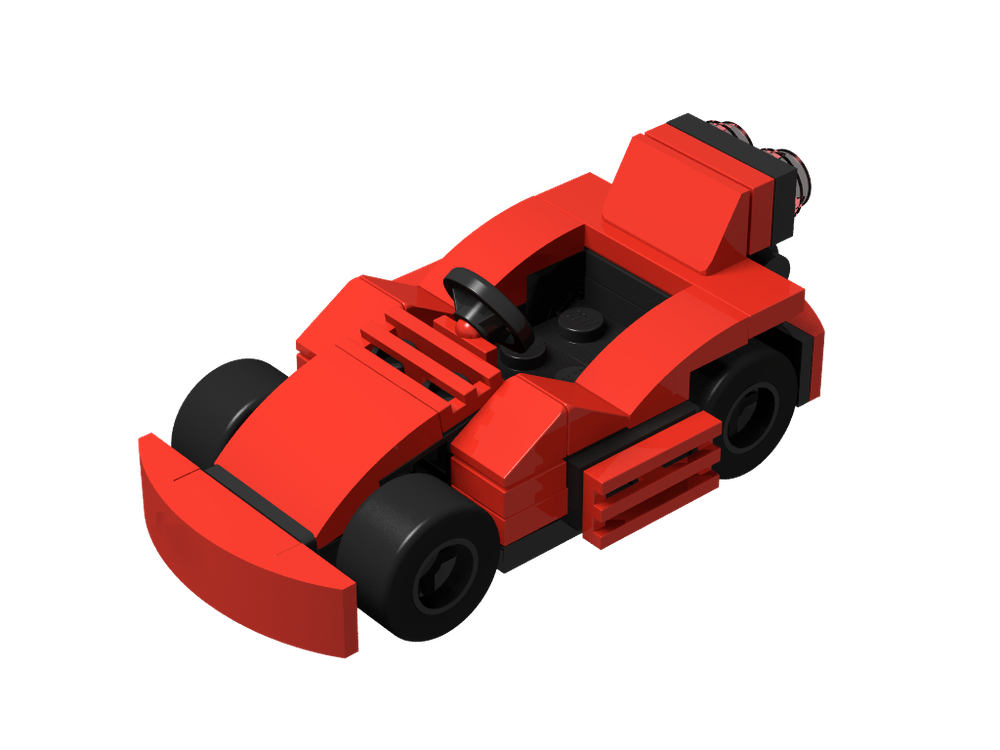 LEGO MOC Kart 01 by graeymaelkyn | Rebrickable - Build with LEGO