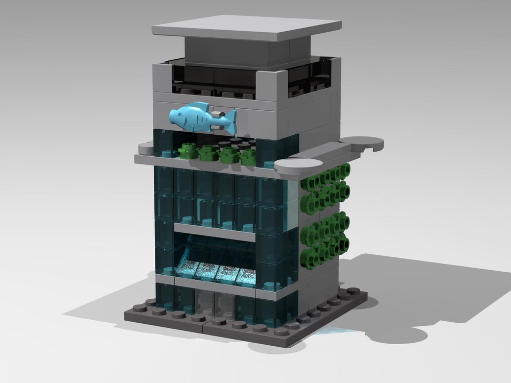 LEGO MOC Haus des Meeres - House of the Sea by Rami6 | Rebrickable ...