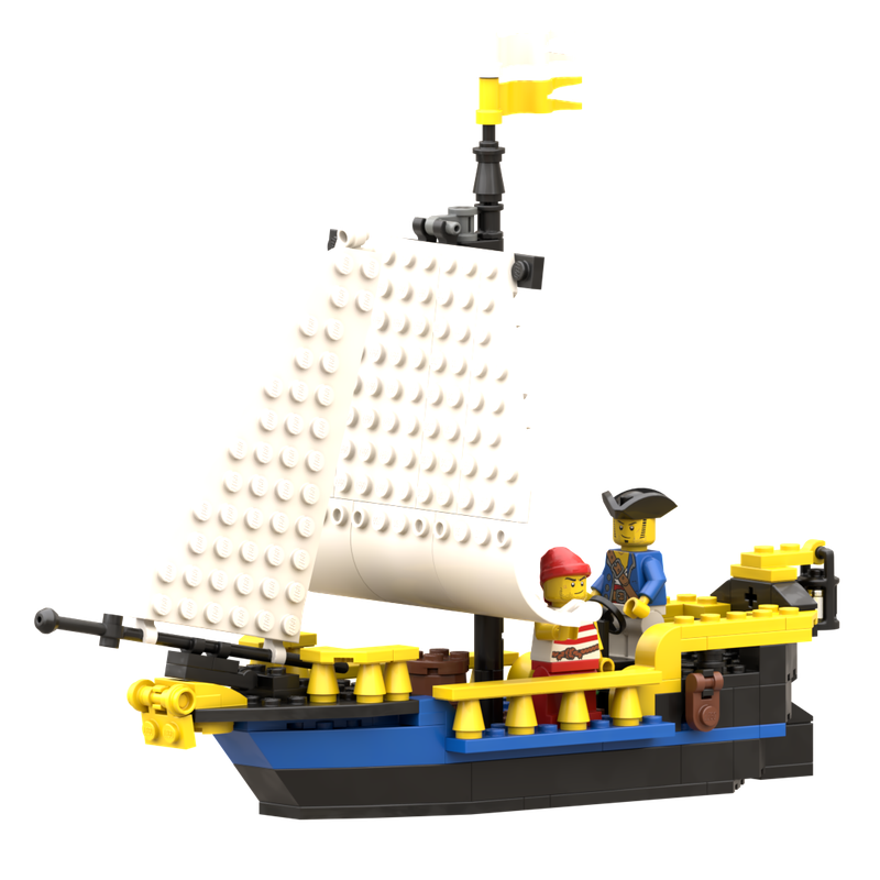 LEGO MOC-159169 Carribean Clipper / Merchant Sailship by Curraheetom ...