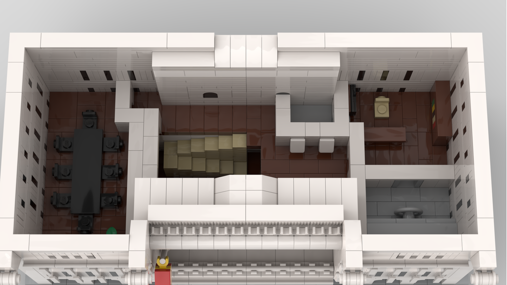 LEGO MOC-159172 BANK OF SPAIN MICROSCALE - 16X32 by design_studio_rene ...