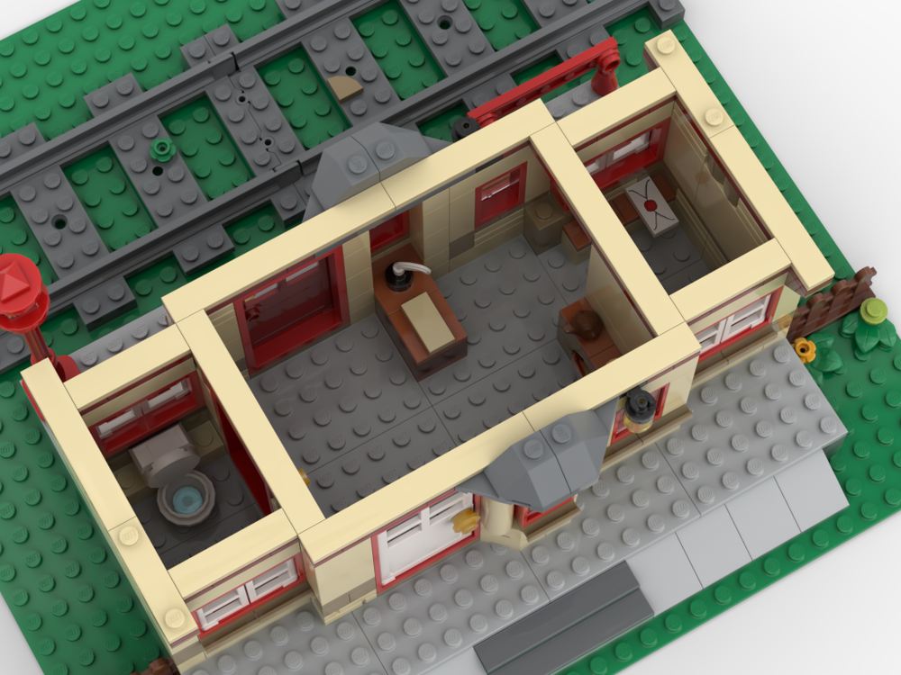 LEGO MOC Modular Hogsmeade Station - Modification of set 76423 by Brick Artisan | Rebrickable ...