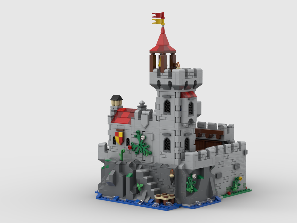 LEGO MOC Lochside Castle by MidiBricks | Rebrickable - Build with LEGO