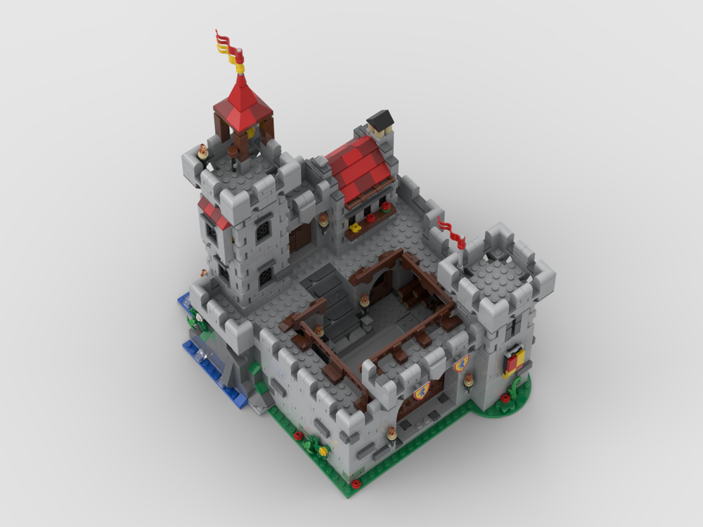LEGO MOC Lochside Castle by MidiBricks | Rebrickable - Build with LEGO