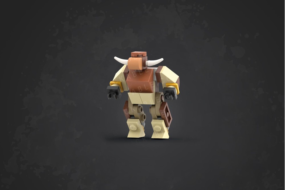 LEGO MOC-159194 Viking War Elephant by Made With Brix | Rebrickable ...