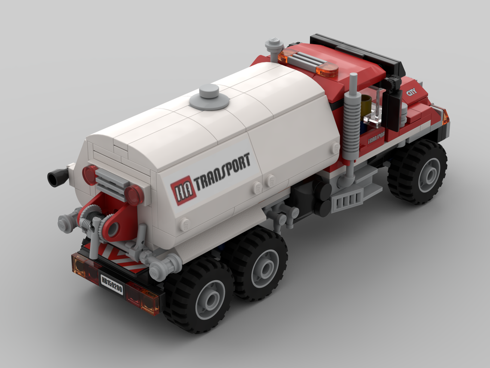 LEGO MOC Transport Water Tanker by HaulingBricks | Rebrickable - Build ...