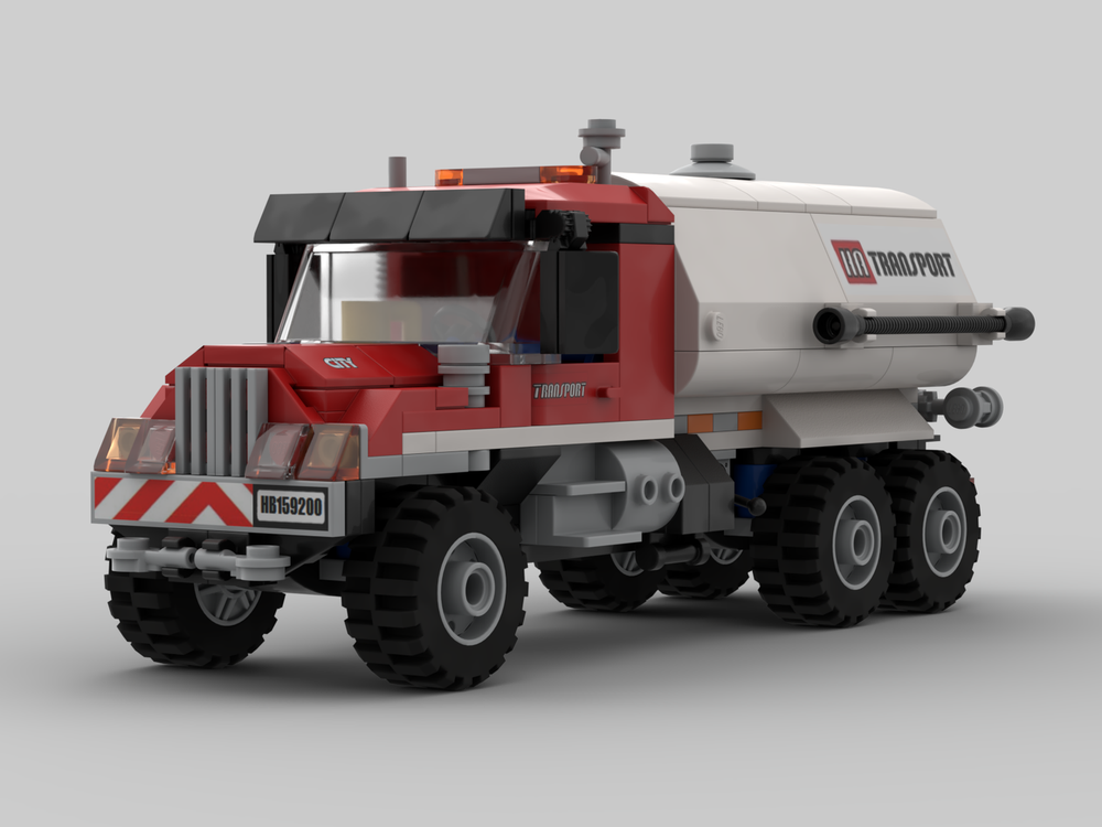 LEGO MOC-159200 Transport Water Tanker by HaulingBricks | Rebrickable ...