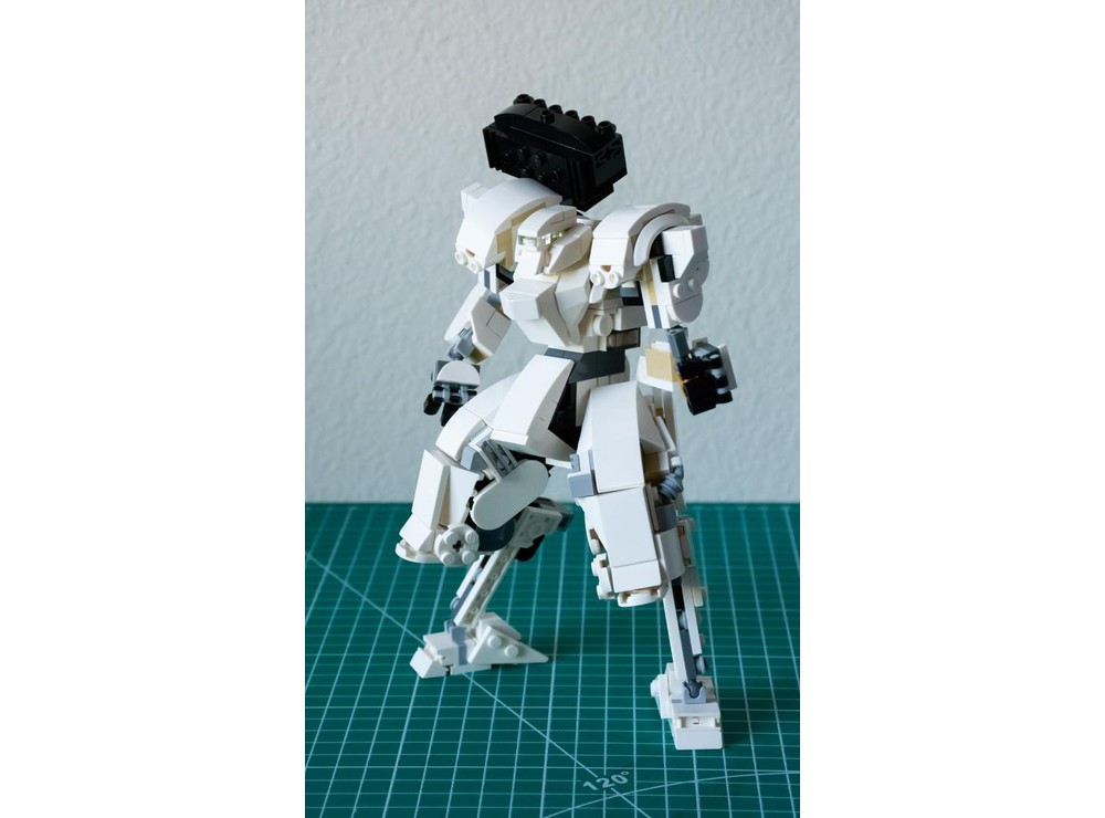 Lego Moc Armored Core Nachtreiher Mech By Rv1z Rebrickable Build