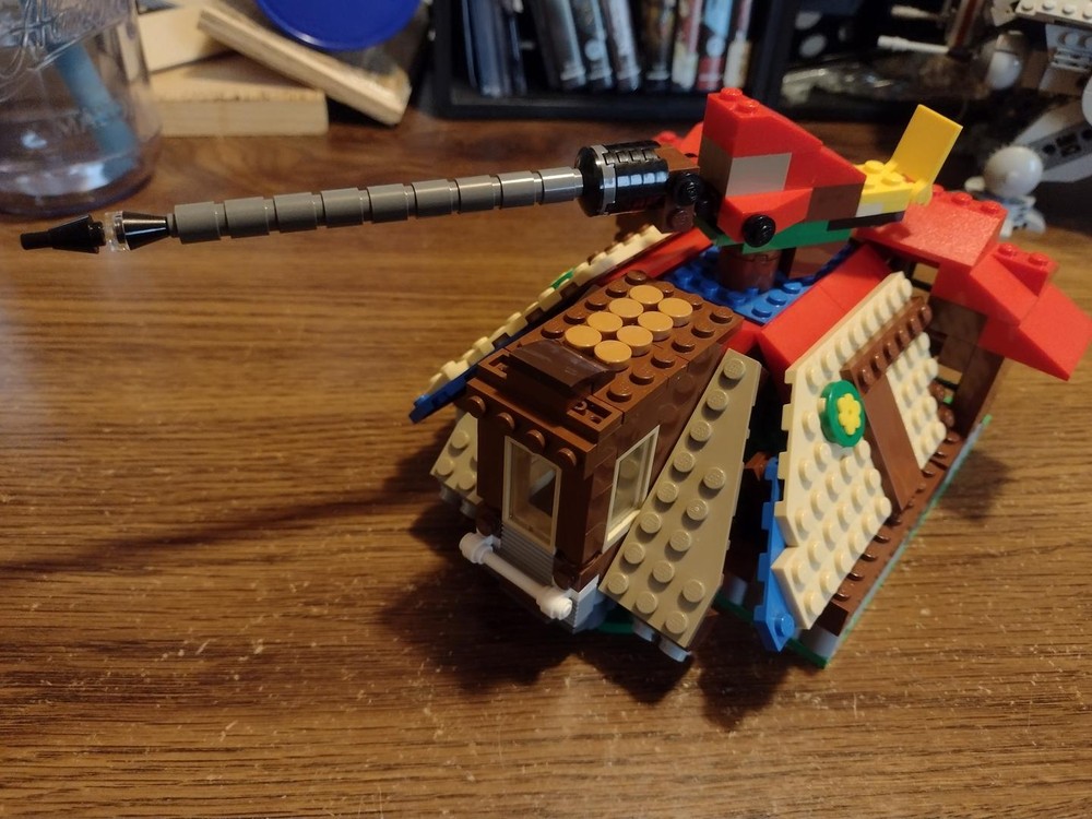 LEGO MOC-159207 A(T-TE) Frame Log Cabin (LEGO 31048 Lakeside Lodge Alt ...
