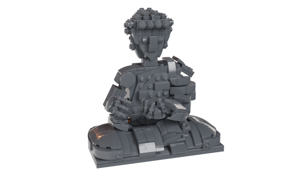 LEGO MOC Buddha Small by Mockitty | Rebrickable - Build with LEGO
