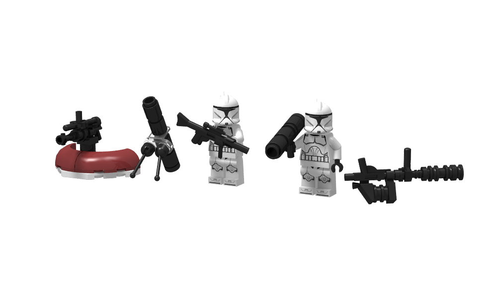 LEGO MOC Clone Battle Pack 1 by Tiggerljc | Rebrickable - Build with LEGO