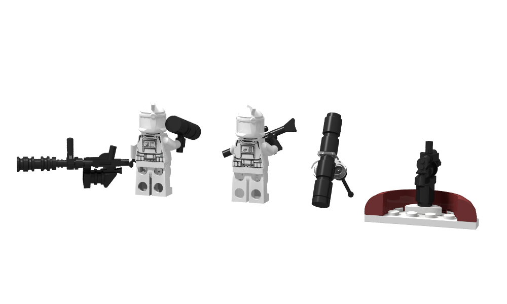 Lego Moc Clone Battle Pack 1 By Tiggerljc Rebrickable Build With Lego