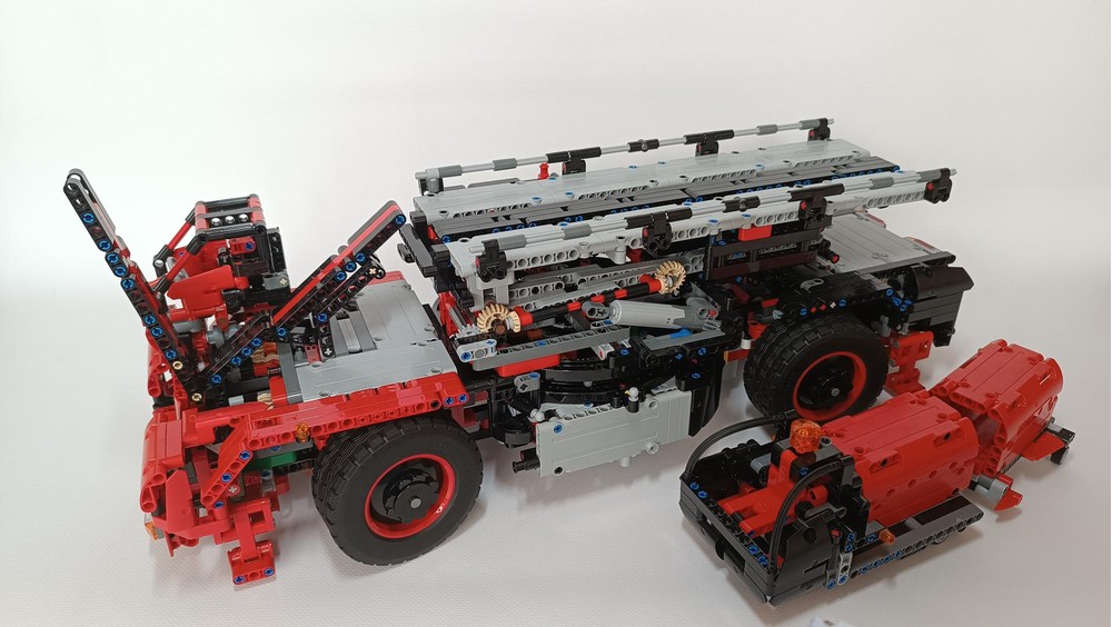 LEGO MOC C-model (42082): Airport Catering Truck by NW-DS | Rebrickable ...