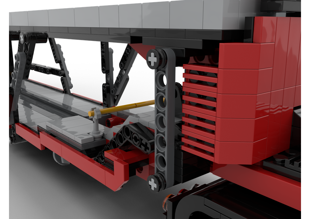 LEGO MOC Car Trailer and Truck by UK-CustomBricks | Rebrickable - Build ...