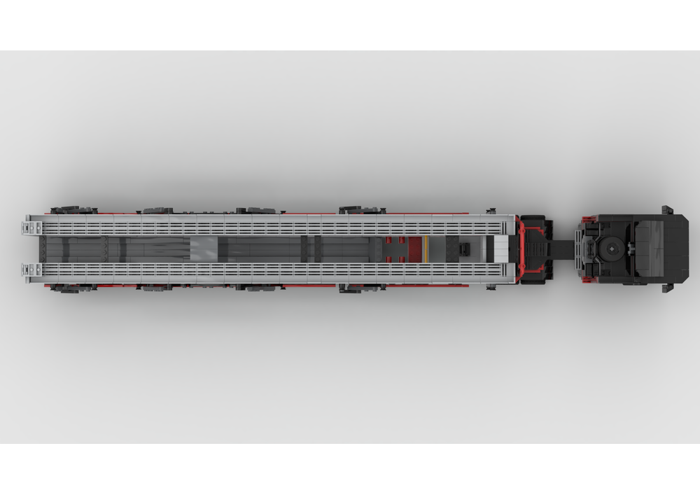 LEGO MOC Car Trailer and Truck by UK-CustomBricks | Rebrickable - Build ...