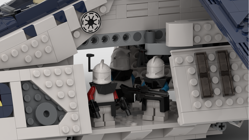 Lego Moc Muunilist 10 Tiger Shark Gunship Budget Version By Bigjudge