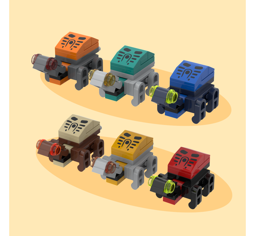 LEGO MOC System Rahi: Shore Turtle & Fikou by Vantablank27 ...