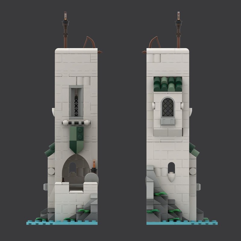 LEGO MOC Castle Themed Fortress Tower by COLEMANTREBORBESTJEDITOHAVEEVE ...