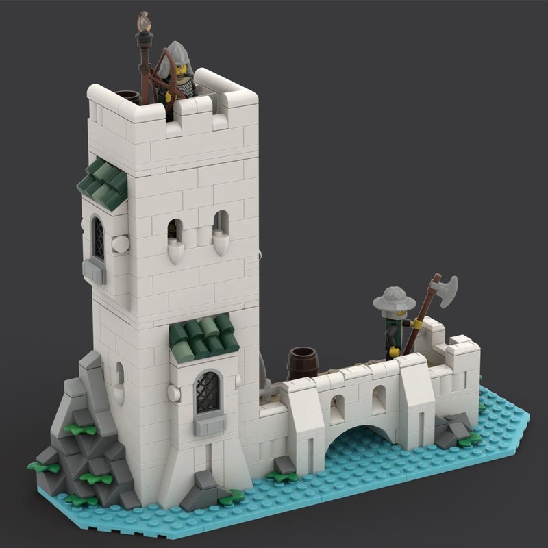 LEGO MOC Castle Themed Fortress Tower by COLEMANTREBORBESTJEDITOHAVEEVE ...