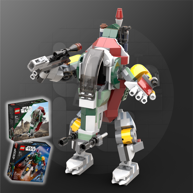 LEGO MOC 75344 - 75369 Ultimate Boba Fett Mech by the_bricked_cave ...