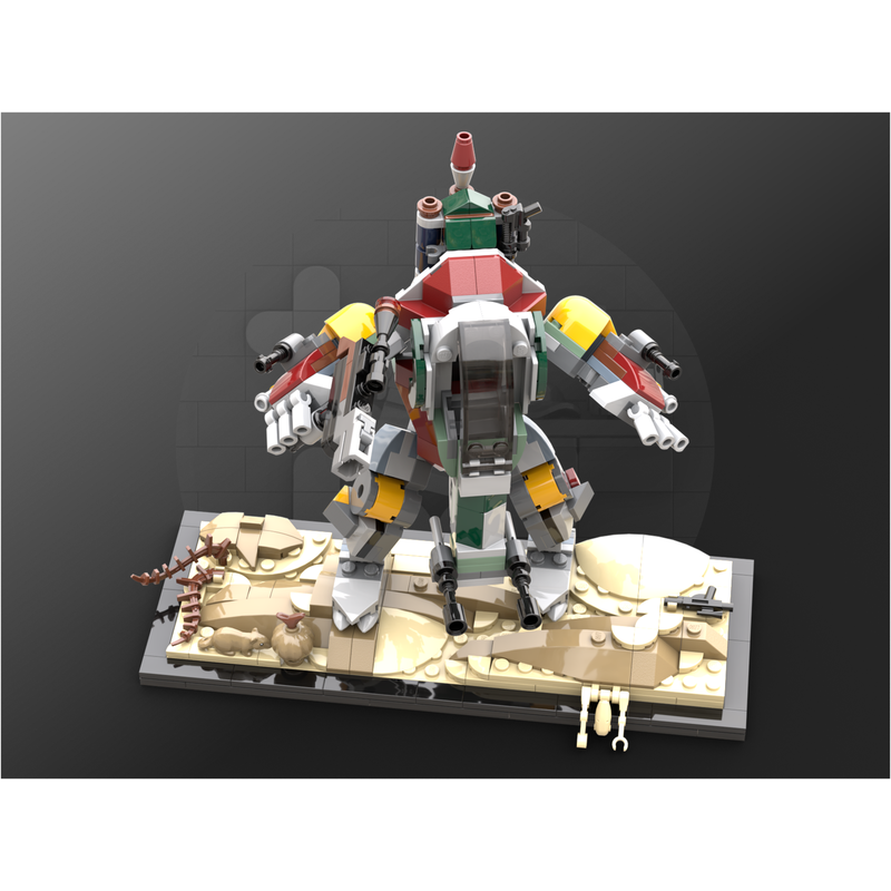 LEGO MOC 75344 - 75369 Ultimate Boba Fett Mech by the_bricked_cave ...