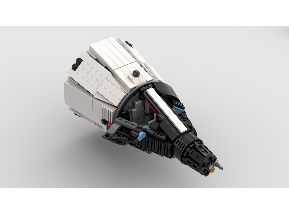 Lego Moc Nasa Gemini Minifigure Scale Moc By Dadbricks Rebrickable