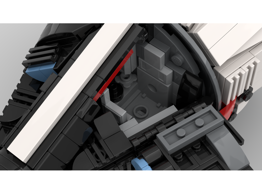Lego Moc Nasa Gemini Minifigure Scale Moc By Dadbricks Rebrickable