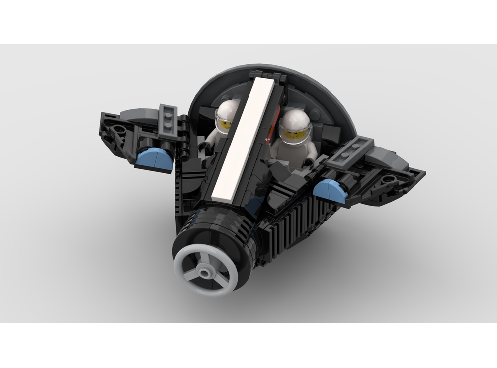 LEGO MOC NASA Gemini Minifigure-Scale MOC by DadBricks | Rebrickable ...
