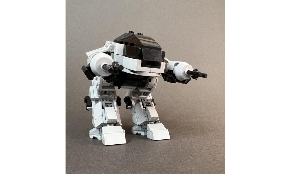 LEGO MOC ED209 from Robocop (1987) by TransBricks | Rebrickable - Build ...