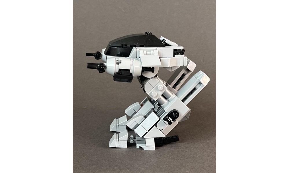LEGO MOC ED209 from Robocop (1987) by TransBricks | Rebrickable - Build ...