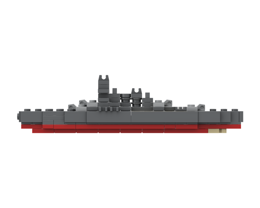 LEGO MOC IJN Kongo Battleship by The Bobby Brix Channel | Rebrickable ...