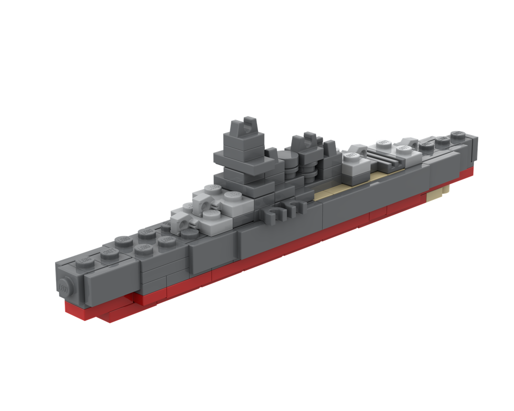 LEGO MOC IJN Kongo Battleship by The Bobby Brix Channel | Rebrickable ...