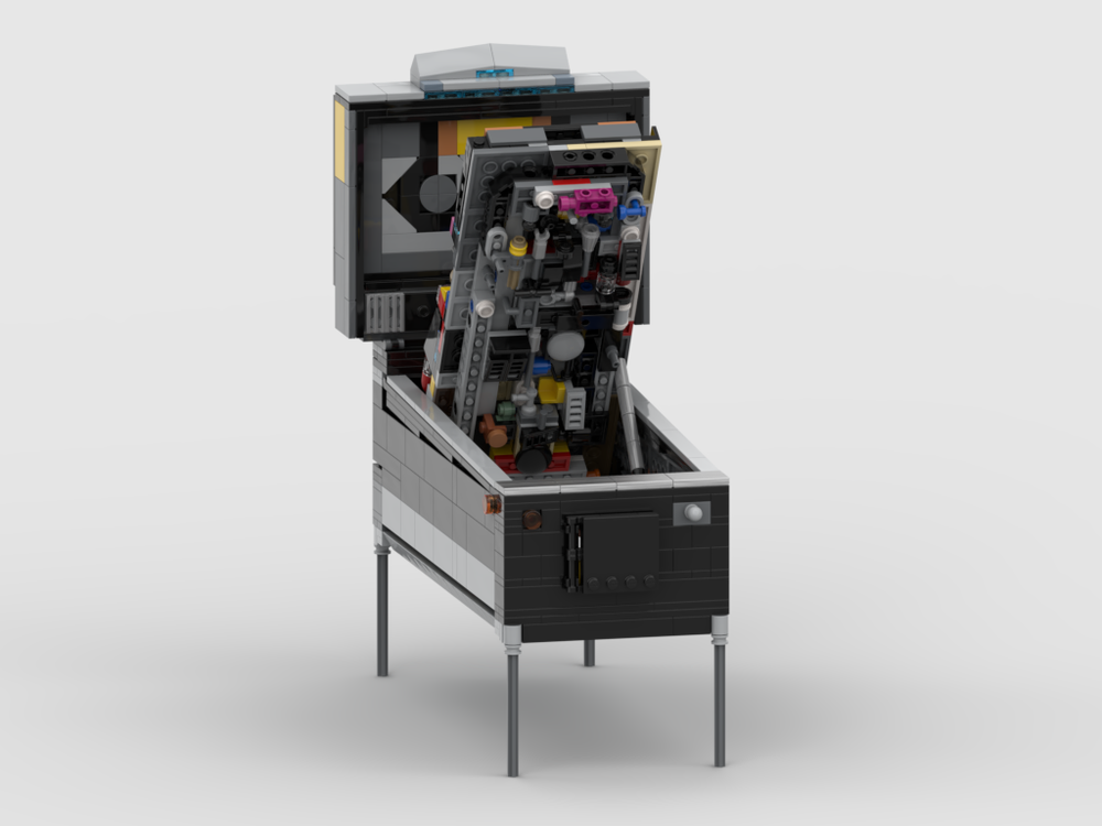 Lego Moc Creator 10300 Alternate Pinball Machine By Zo Lee