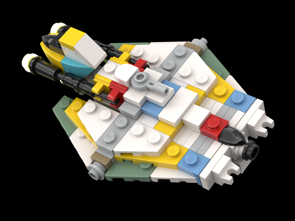 Lego Moc The Ghost And Rebel Starfighters 1450 Scale By