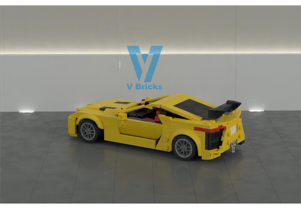 LEGO MOC Lexus LFA by VBricks | Rebrickable - Build with LEGO