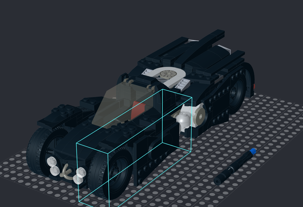 LEGO MOC Arkham Knight Batmobile by Horizon_ | Rebrickable - Build with ...