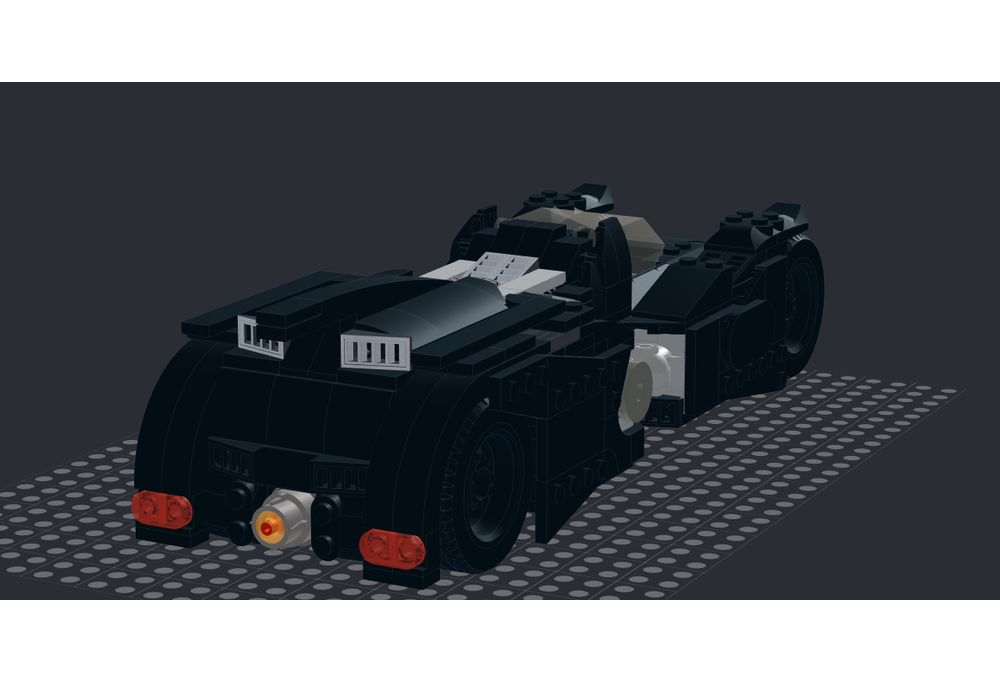 Lego Moc Arkham Knight Batmobile By Horizon Rebrickable Build With