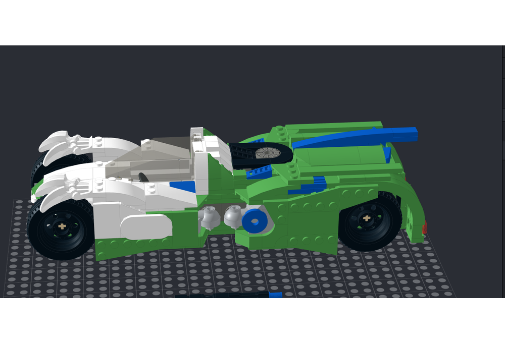 Lego Moc Arkham Knight Batmobile By Horizon Rebrickable Build With