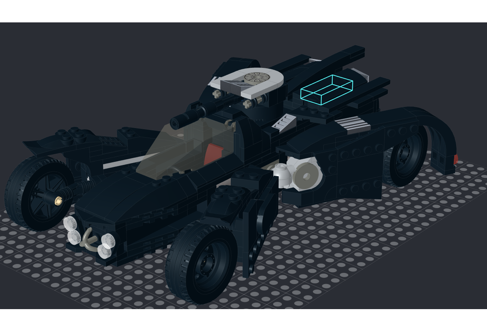 LEGO MOC Arkham Knight Batmobile by Horizon_ | Rebrickable - Build with ...