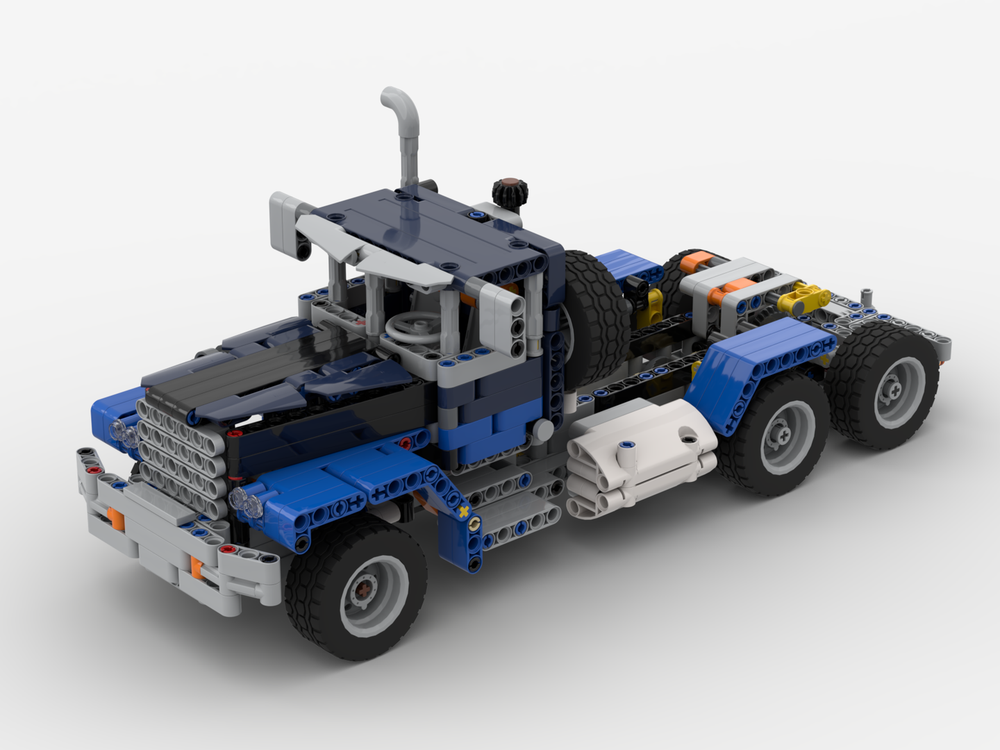 LEGO MOC Semi truck by LegoTruckStop | Rebrickable - Build with LEGO LEGO MOC Semi truck by LegoTruckStop | Rebrickable - Build with LEGO