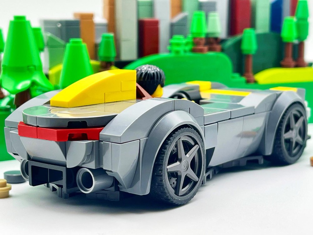Lego Moc Ferrari Monza Sp1 By Ibrickeditup Rebrickable Build With Lego