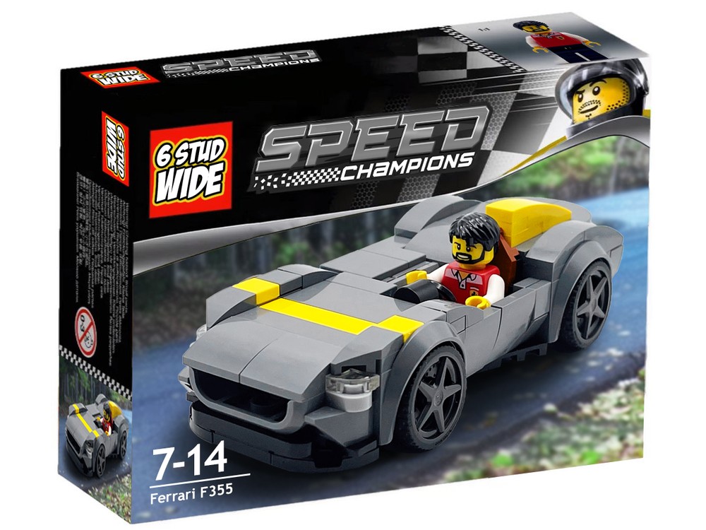 Lego Moc Ferrari Monza Sp1 By Ibrickeditup Rebrickable Build With Lego