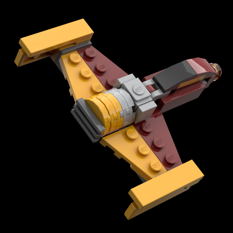 LEGO MOC E-Wing vs Shin Hati's Starfighter 1:144 Scale by ...