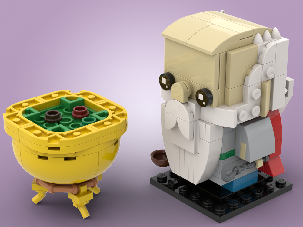 Lego Moc Panoramix Getafix Asterix And Obelix By Abracadabrick